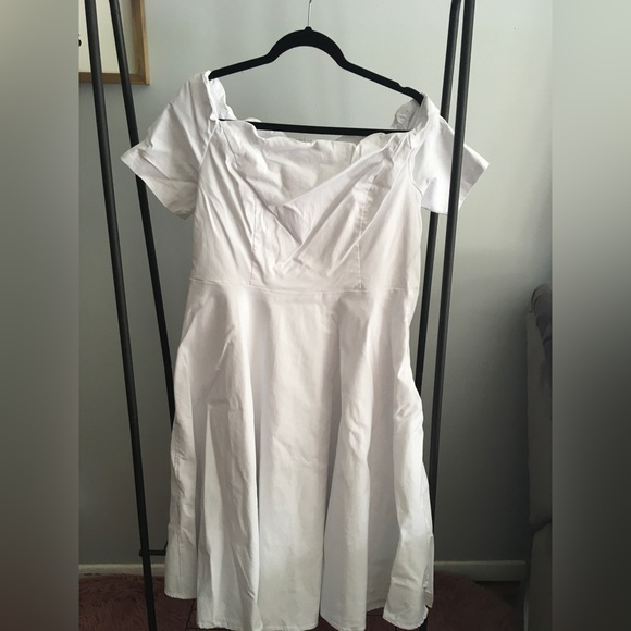 Belle Pogue | Dresses | Belle Pogue White Dress Xxl | Poshmark